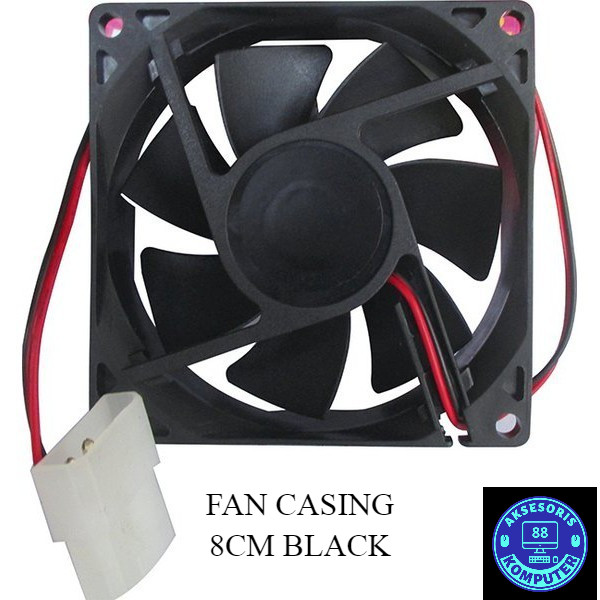 Jual KIPAS CASING PC 8 CM / FAN CASING 8CM BLACK | Shopee Indonesia