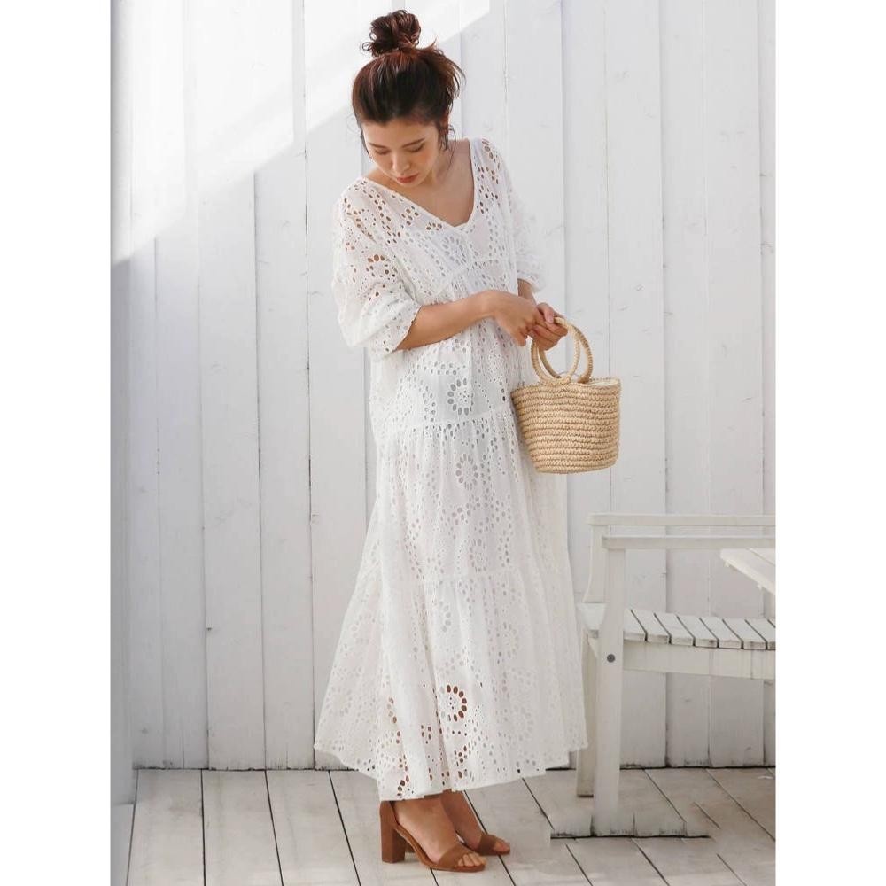 Jual Sherlen Cotton Loose Dress Import 52200 3M | Shopee Indonesia