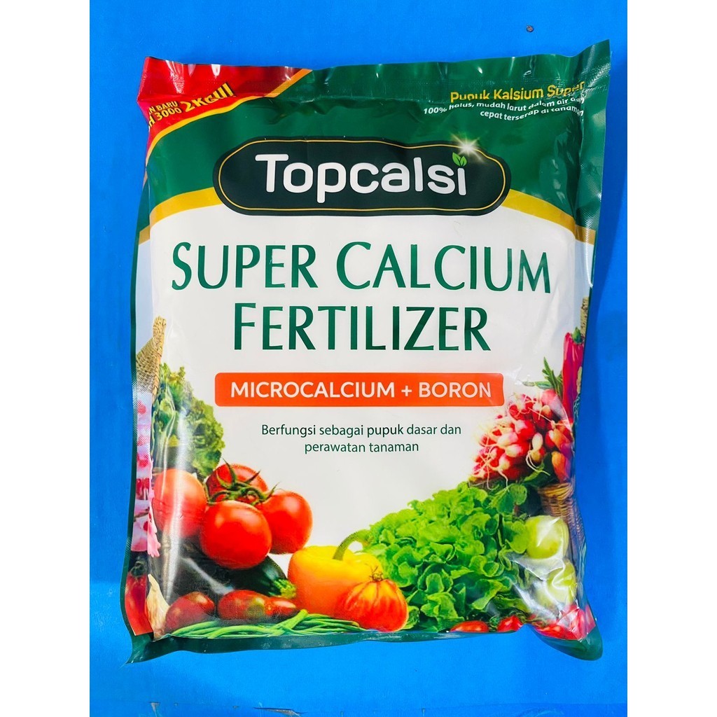 Jual Pupuk super calsium kalsium pupuk dasar TOPCALSI FERTILIZER isi ...