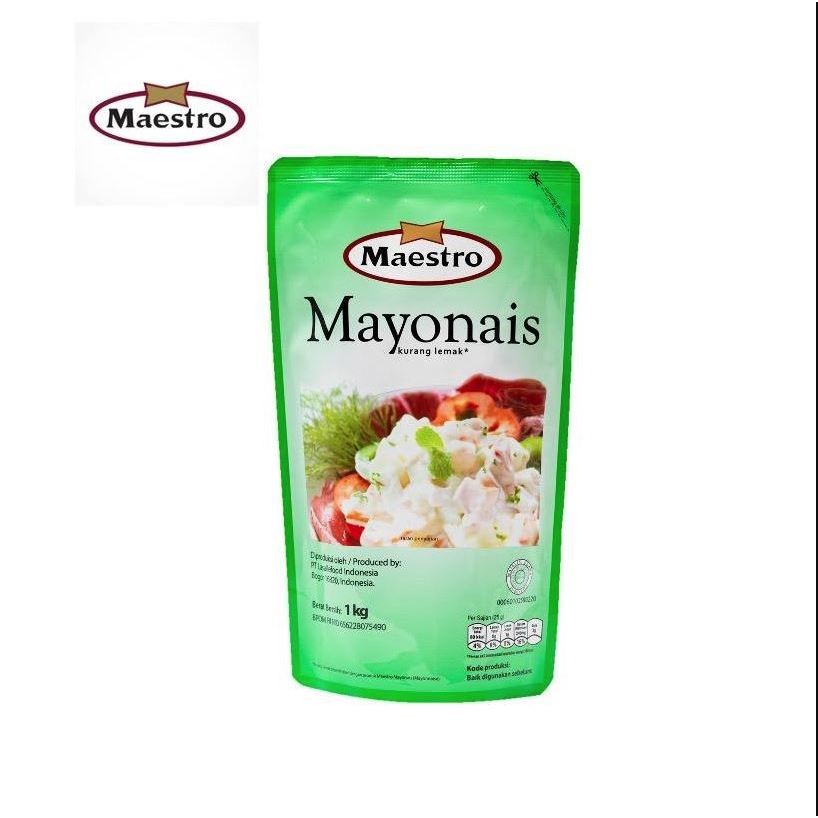 Jual JRstore - IND -TERMURAH!!!! Maestro Mayonaise Mayo Sauce Pouch 1kg ...