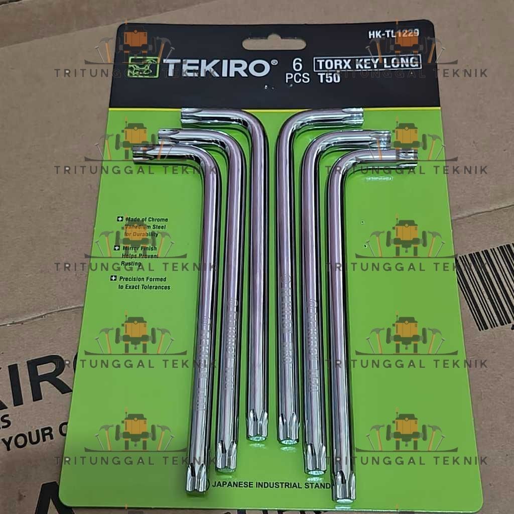 Jual Tekiro Kunci L Bintang T40 T50 satuan ecer Ori tanpa lubang Kaliper Kepala Babi Mio Honda ...