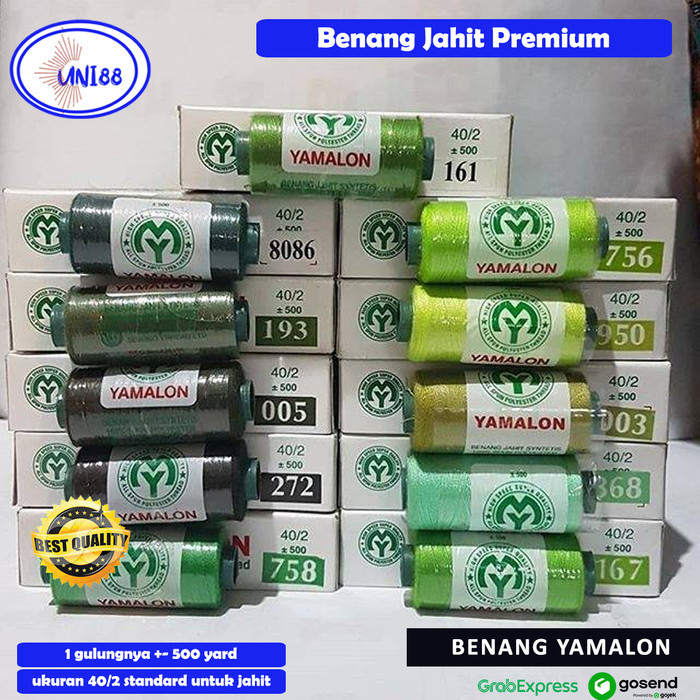 Jual Benang Jahit Yamalon Warna Warni / Benang Kaput Menjahit Manual ...