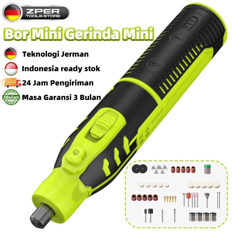 Jual AD14DF ZPER Bor Mini Listrik Set Lengkap Gerinda Mini Listrik ...