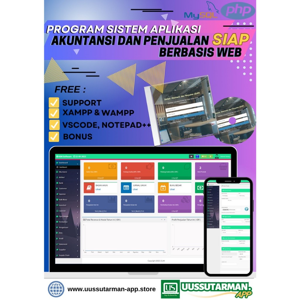 Jual Sourcee code aplikasi akutansi & penjualan berbasis web ...