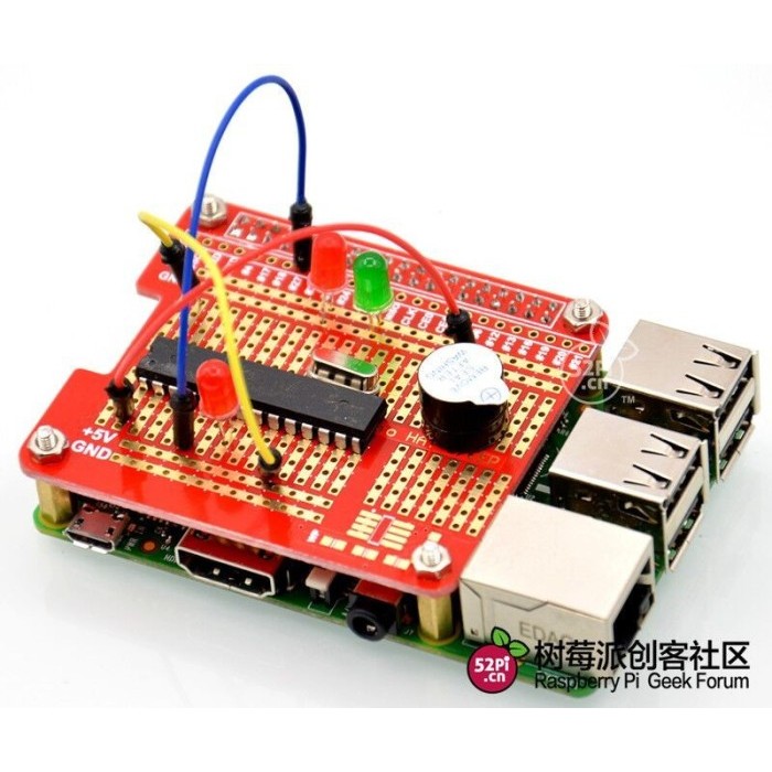 Jual MH27 DIY Proto Hat Shield PCB Prototype Pi-Hat for Raspberry Pi 2B ...