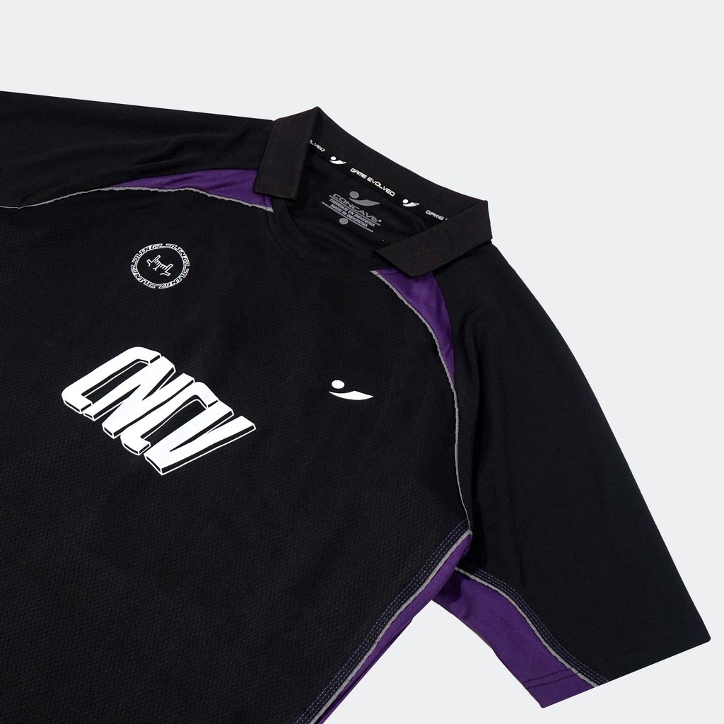 Jual Concave x JLingz Performance Top - Black/Purple - Baju Jersey ...