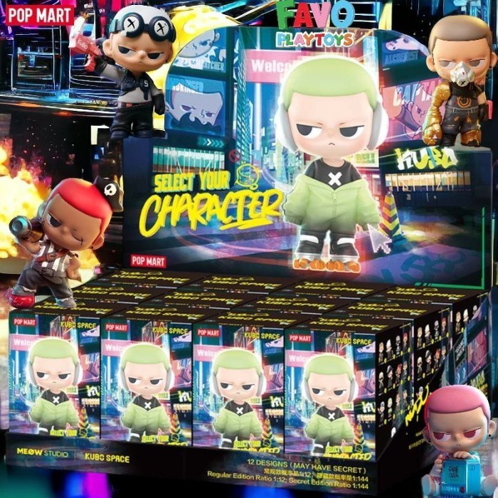 Jual POP MART x KUBO SPACE Select Your Character Series - FULL SET 12 ...