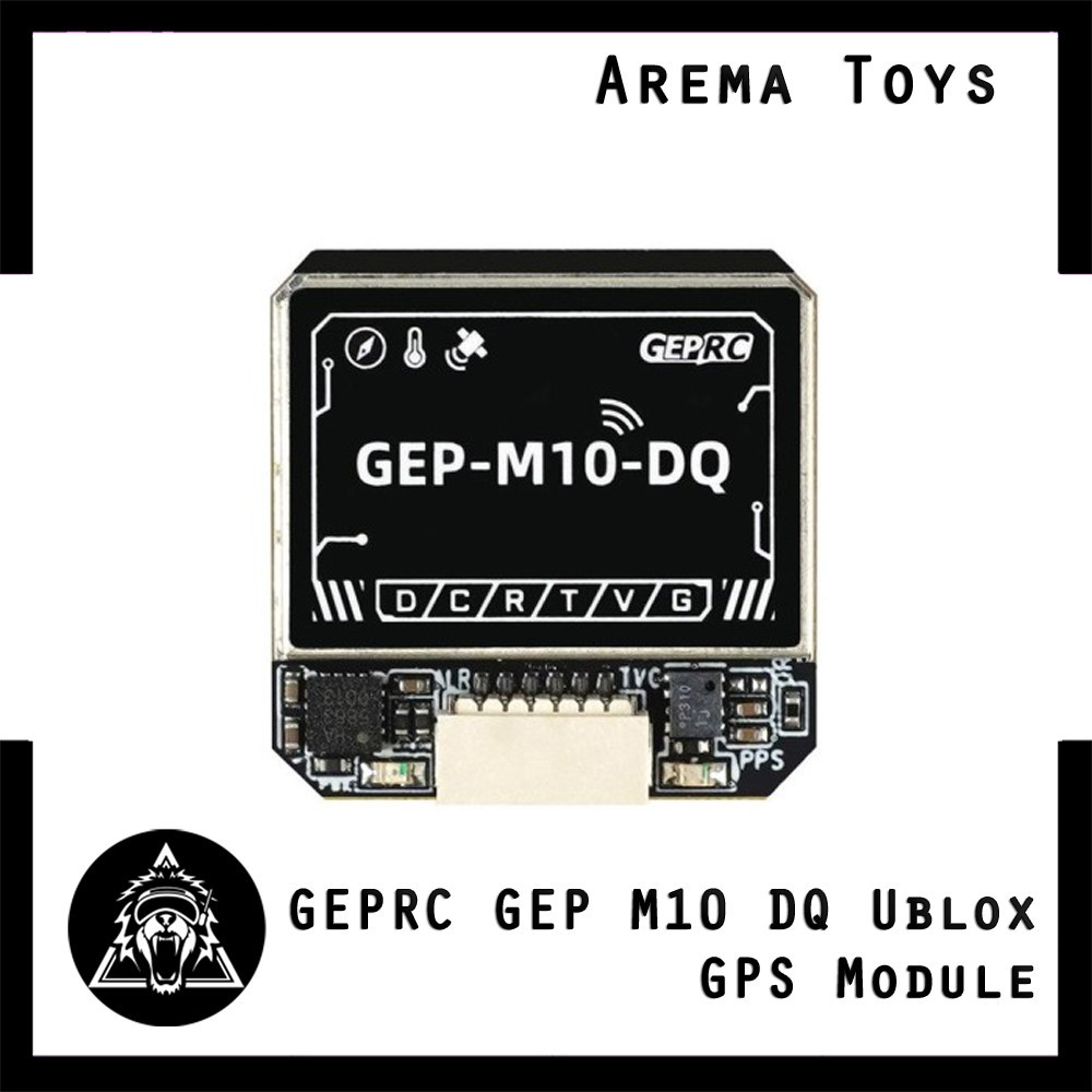 Jual GEPRC GEP M10 DQ Ublox GPS Module with Barometer + Compass M10DQ ...