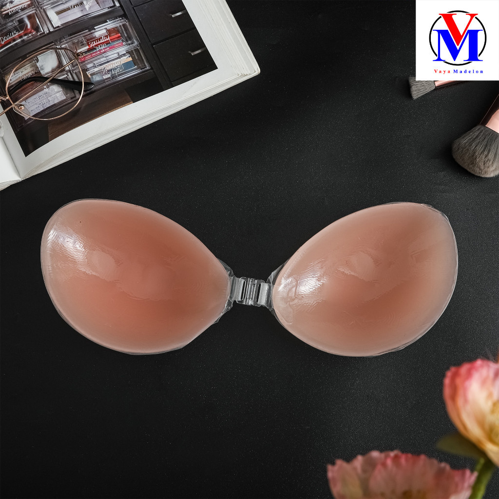 Jual Vaya Silicone Bra Dengan Box Art P1 & P5(Push-Up) Bahan PREMIUM + Tali Bra Transparan ...