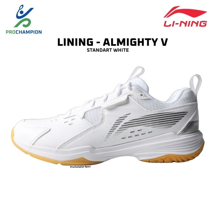 Jual NEW COLOR !! Sepatu Badminton Terbaru Lining Almighty V Standard ...