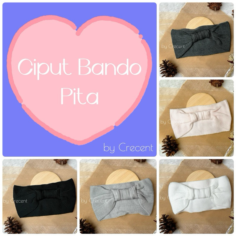 Jual Ciput Rajut Bando Bandana Pita Karet Inner Dalaman Hijab Jilbab ...