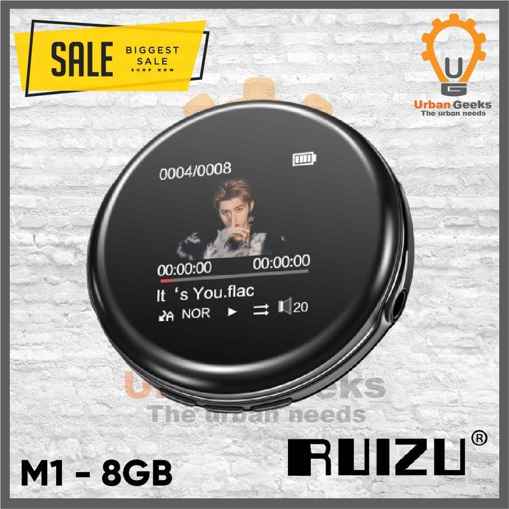 Jual Ruizu M1 MP3 MP4 Audio Player Bluetooth HQ SQ FLAC Portable ...