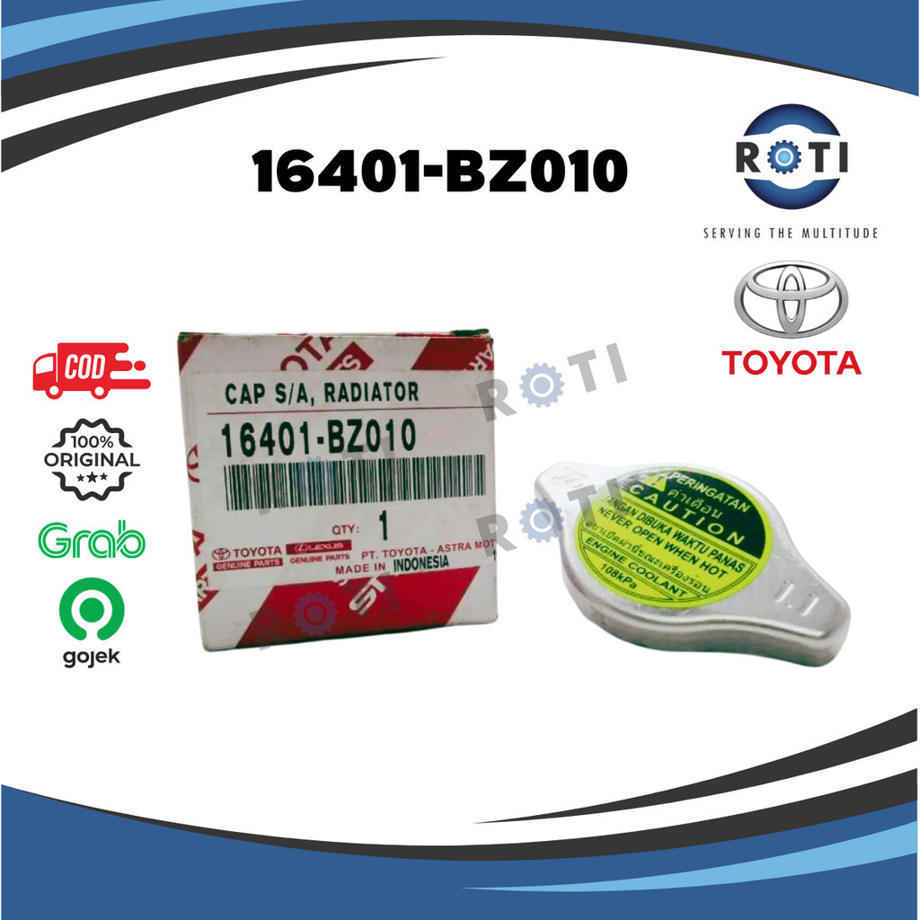 Jual TOYOTA CAP S/A- RADIATOR AVANZA F601-700-651-652 16401-BZ010 ...
