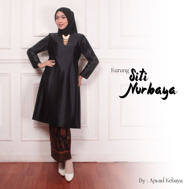 Jual kebaya kurung melayu/kebaya siti nurbaya/kebaya modern/kebaya terbaru/kebaya tafeta/baju ...