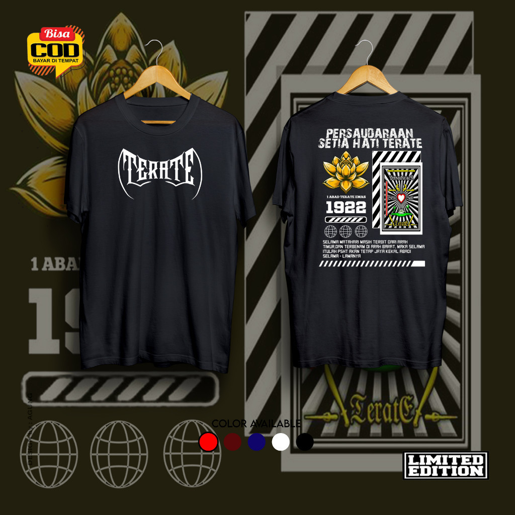 Jual KAOS PSHT BUNGA TERATE PUTIH HATI BERSINAR -KAOS PSHT MURAH-KAOS ...