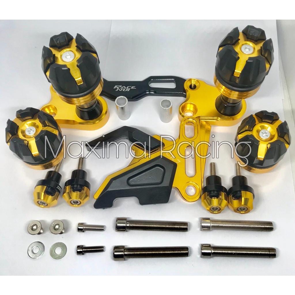 Jual PAKET VARIASI 4IN1 COVER KALIPER + SLIDER JALU KNALPOT FULL SET ...