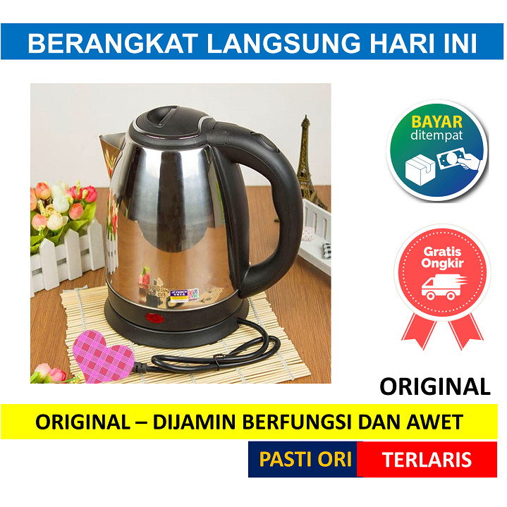 Jual MAYAMA TEKO LISTRIK 2L 2Liter 2 L LITER PEMANAS AIR ELEKTRIK ...