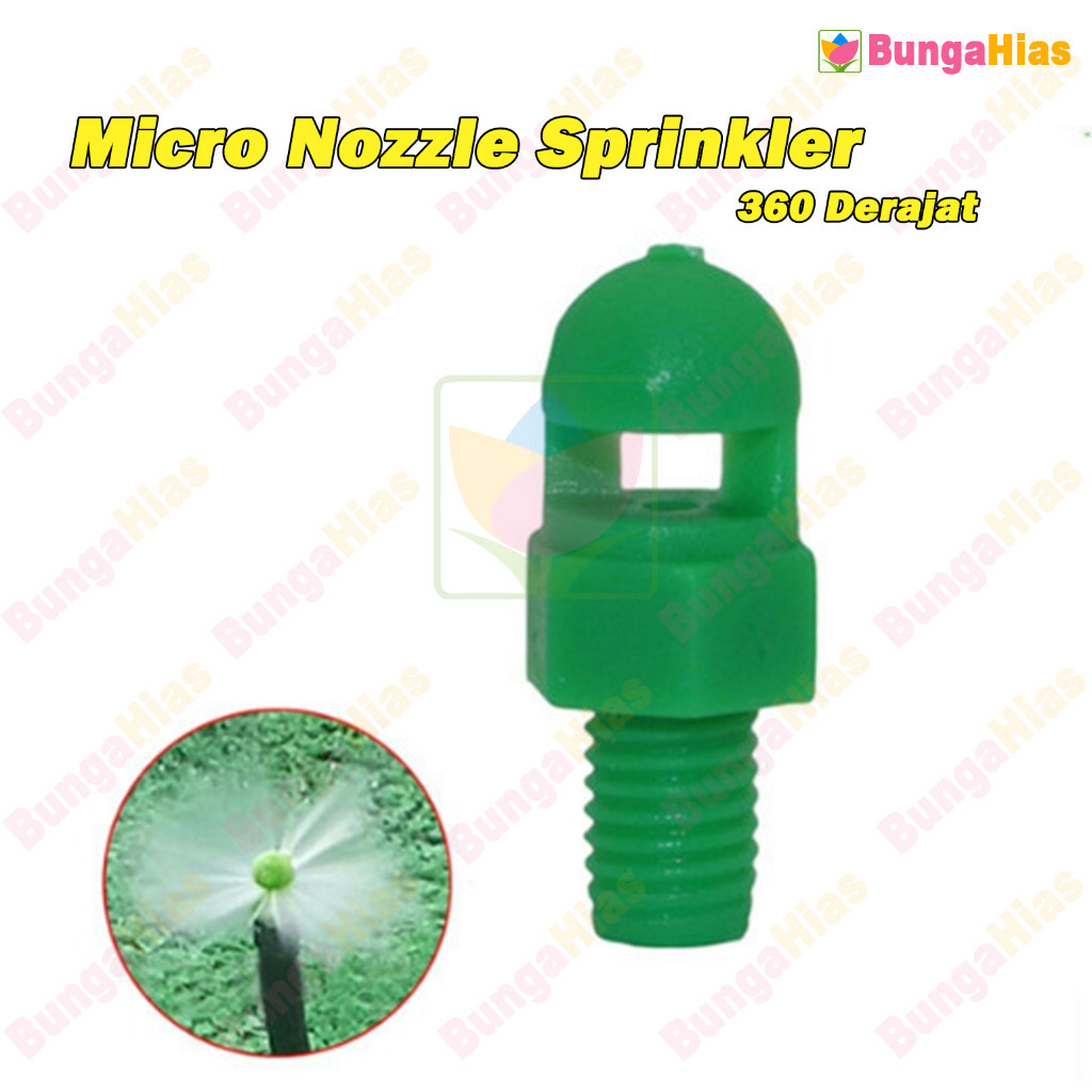 Jual Micro Mist Nozzle 360 Derajat Head Sprayer Spray Jet Fogger ...