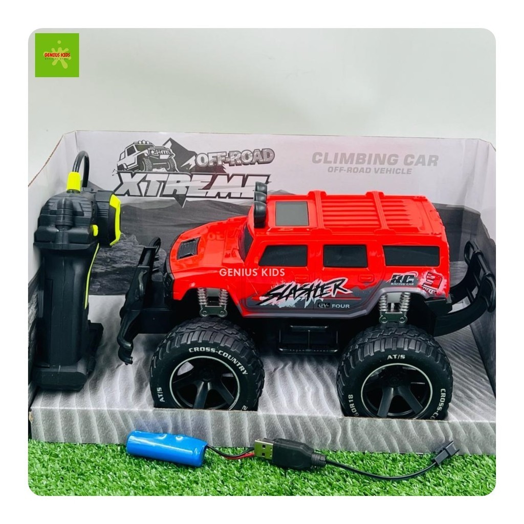 Jual Mobil Remote Control Jeep Hummer Big Foot besar baterai cas ...