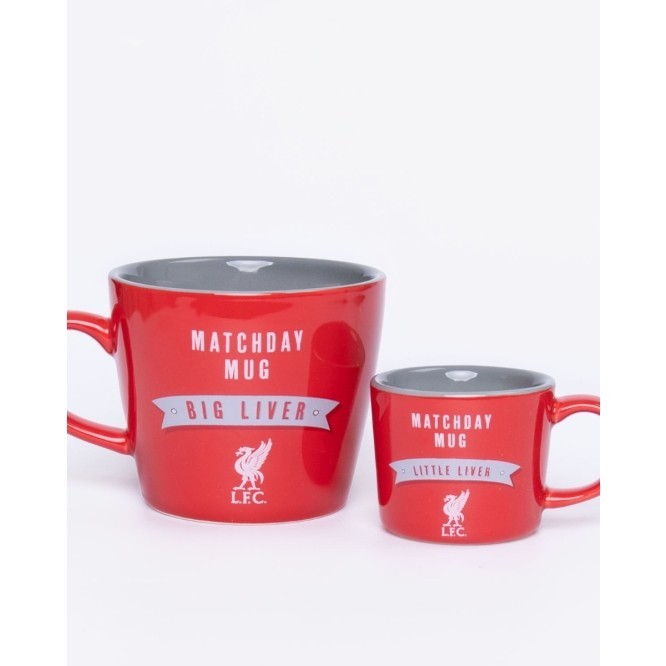 Jual LFC Big Liver Little Liver Mugs, Gelas Liverpool FC, Official ...