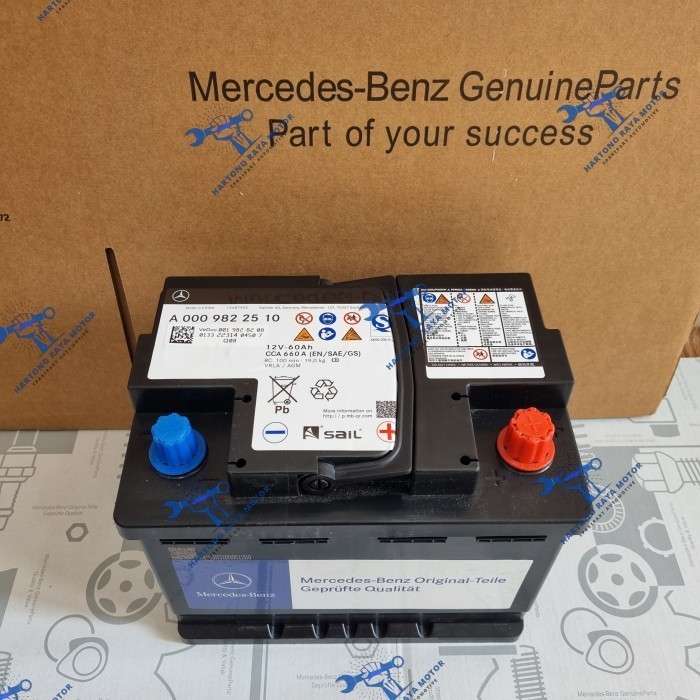 Jual Aki Accu Mercedes Benz 60ah 12v W168 W204 W205 W213 W214 W245 ...