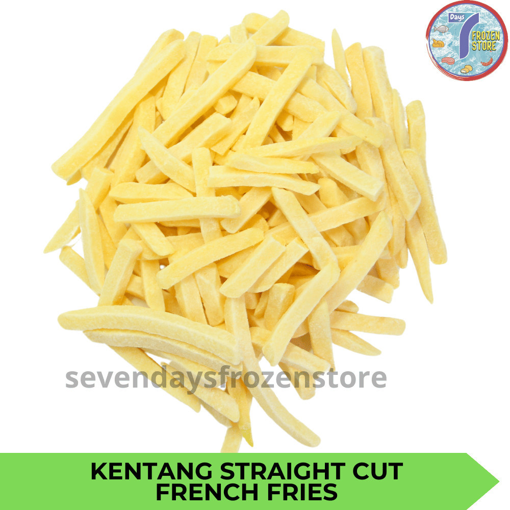 Jual Kentang Goreng Beku Curah Straight Cut 1 Kg 500 Gr | Shopee Indonesia