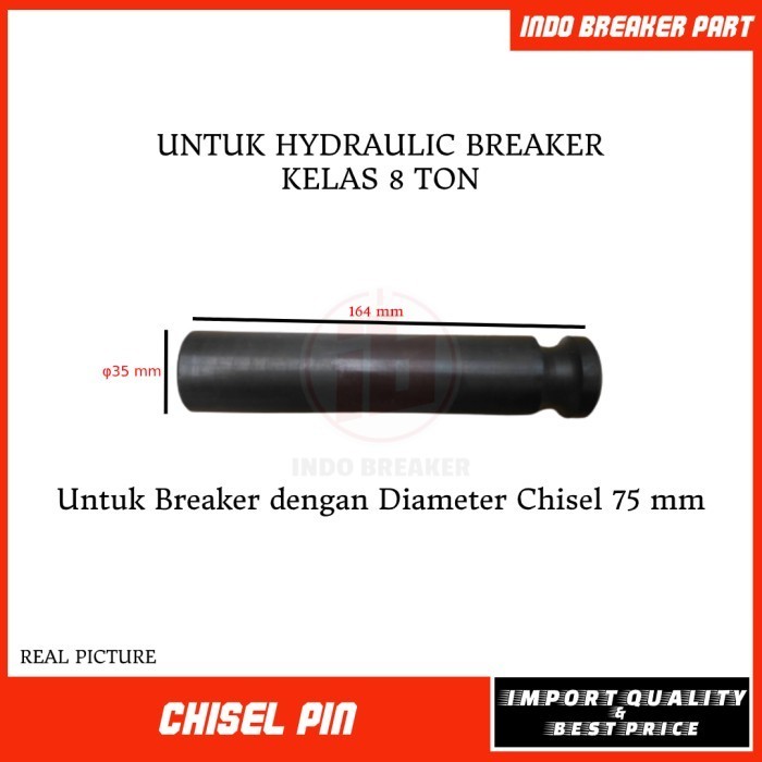 Jual CHISEL PIN / PIN TAHU BREAKER KELAS 6-9 TON SB 43 FMB - 75 | Shopee Indonesia