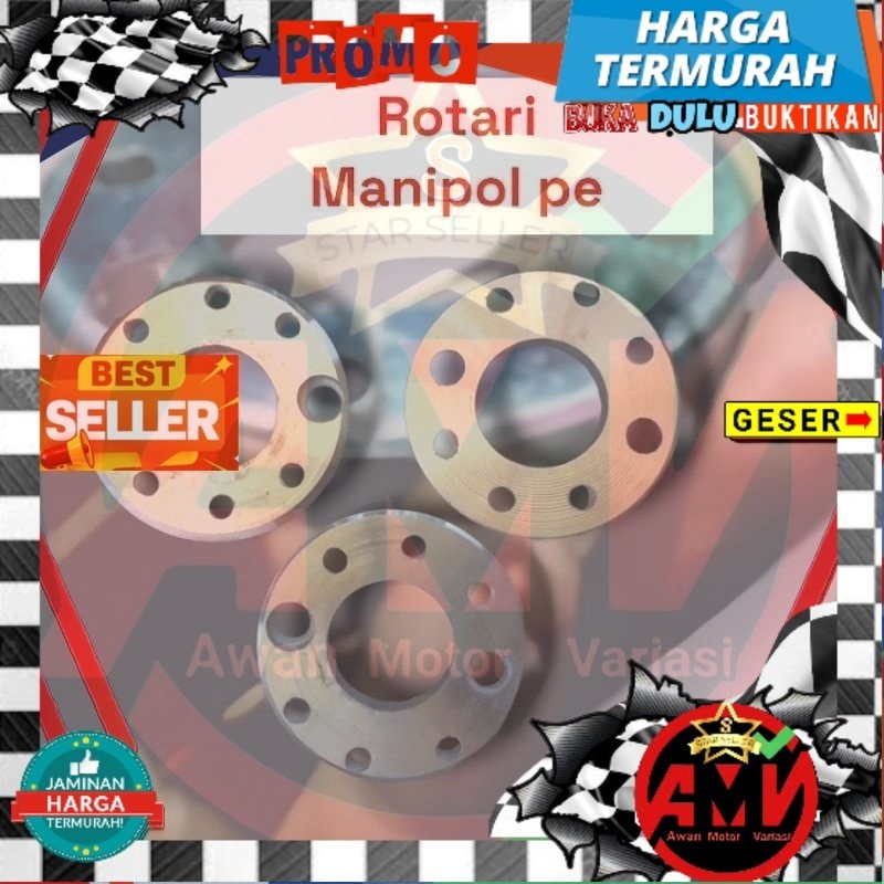 Jual Rotari manifold / ROTARI PUTAR DONAT manipol PE PWK multi 1 pcs ...