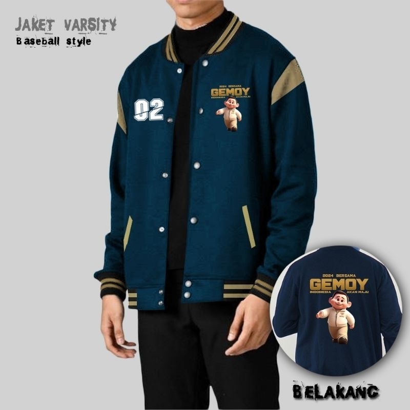 Jual JAKET PRABOWO GEMOY 2024 - JAKET CAPRES 02 - JAKET PRABOWO GIBRAN - JAKET INDONESIA MAJU ...