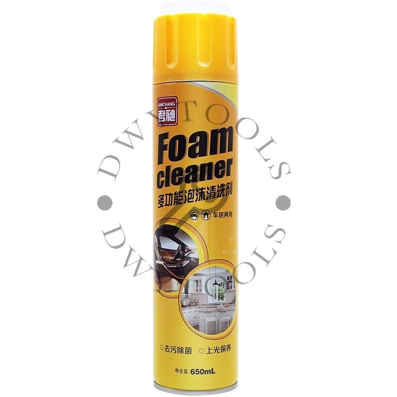Jual Foam Pembersih Interior Mobil 650ML Sofa Jok Sepatu Cleaner Multi Purpose INTERIOR CLEANER ...