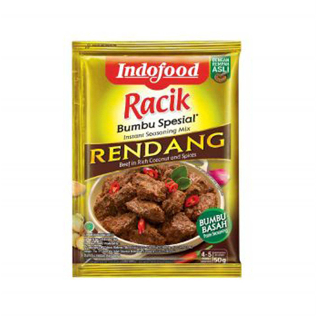 Jual INDOFOOD B.RACIK SPC RENDANG 50GR | Shopee Indonesia