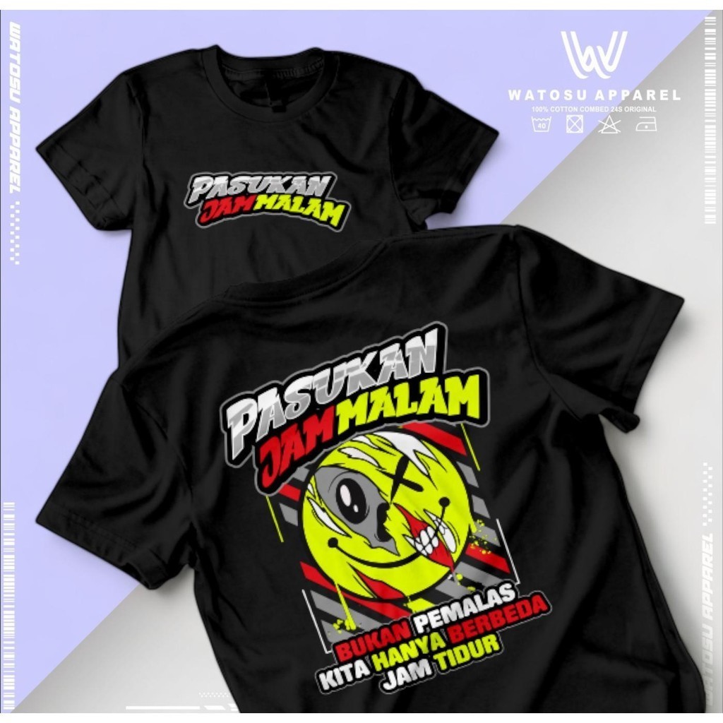 Jual KAOS DISTRO//KAOS PASUKAN JAM MALAM NEW V2 BUKAN PEMALAS KITA ... Jual KAOS DISTRO//KAOS PASUKAN JAM MALAM NEW V2 BUKAN PEMALAS KITA ...