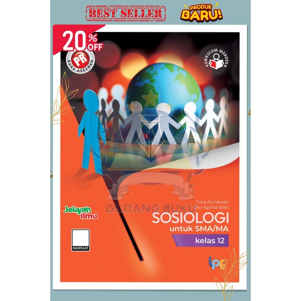 Jual Buku Pr/Lks Kurmer Sosiologi Kelas 12/XII SMA/MA Semester 1&2 Kurikulum Merdeka Intan ...