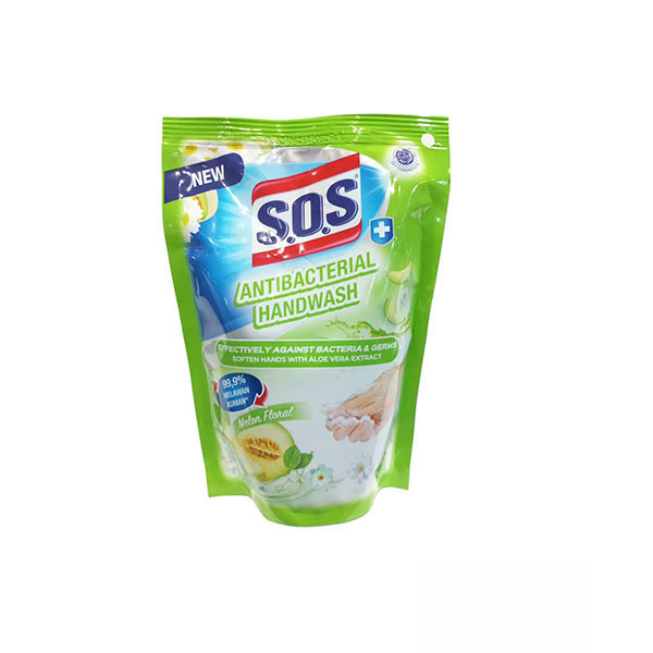 Jual SOS HAND SOAP MELON 300 ML REFFIL | Shopee Indonesia