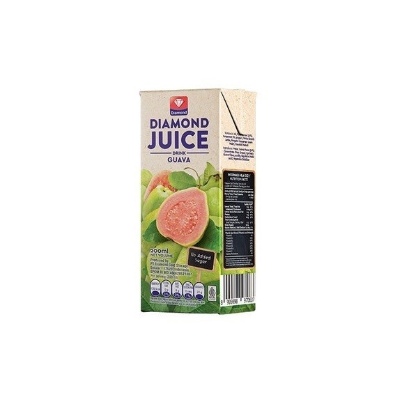 Jual DIAMOND JUICE UHT GUAVA 200ML | Shopee Indonesia