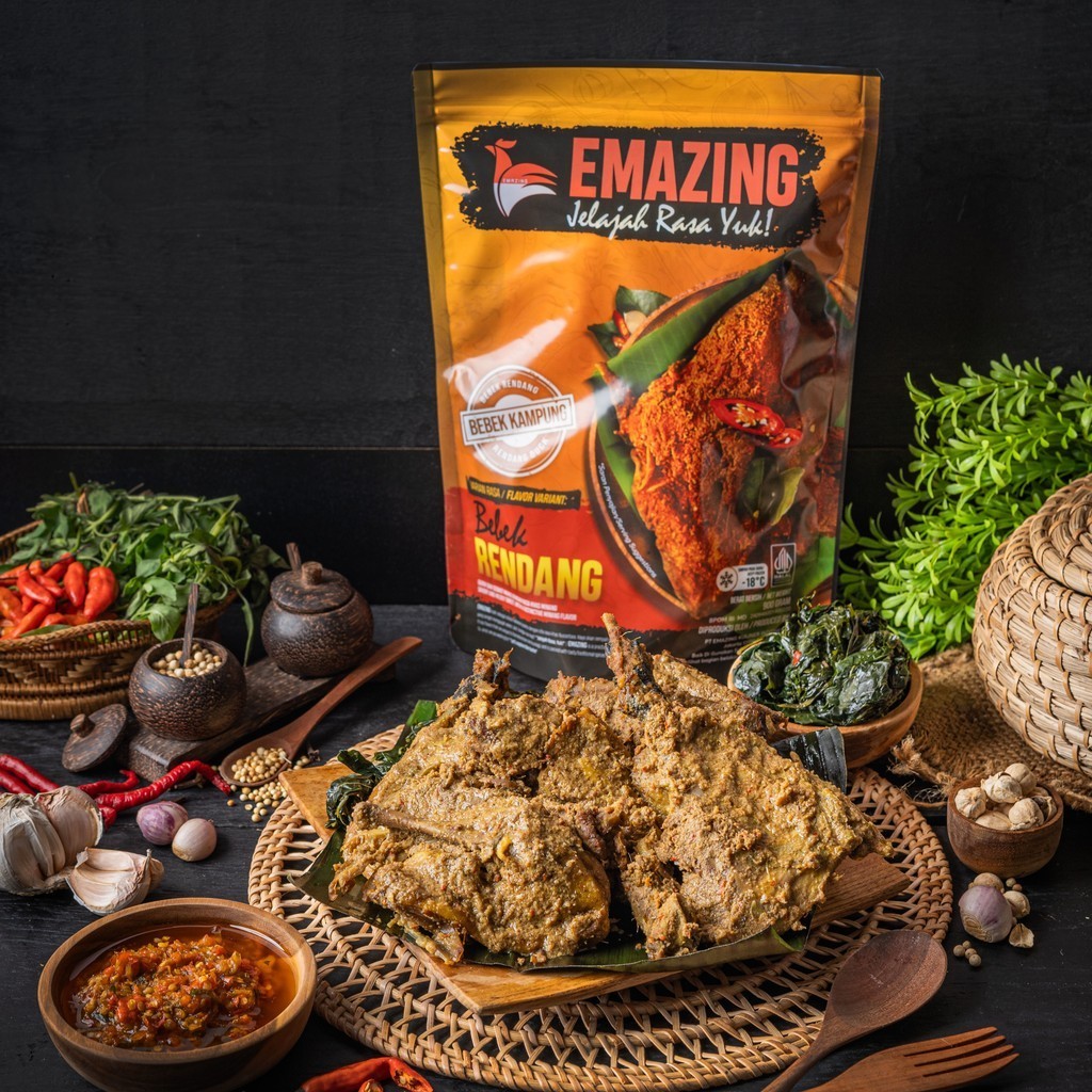Jual EMAZING Ayam Kampung Rendang Frozen 700 - Ayam Frozen Food ...