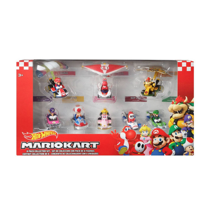 Jual Hotwheels Hot Wheels Mario Kart Target Exclusive 8 Pack Collector ...