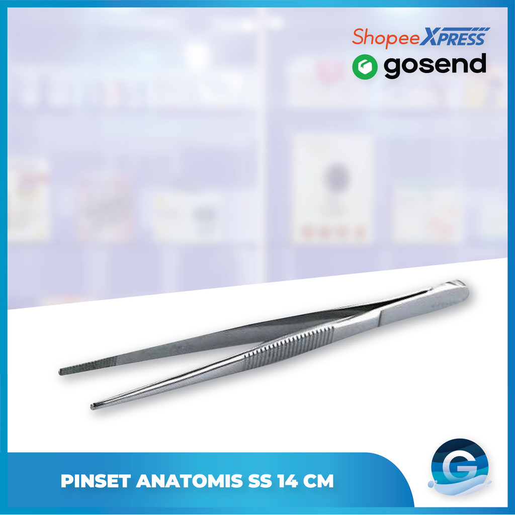 Jual Pinset Anatomi 12.5cm Stainless Pinset Medis | Shopee Indonesia