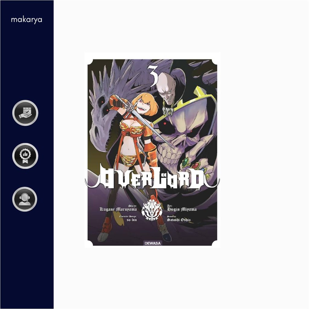 Jual Komik Overlord Vol 3 (Kugane Maruyama) | Shopee Indonesia