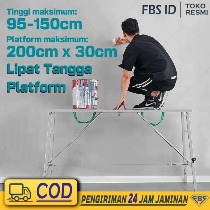 Jual Scaffolding Steger Perancah Premium Lipat Tangga Platform ...