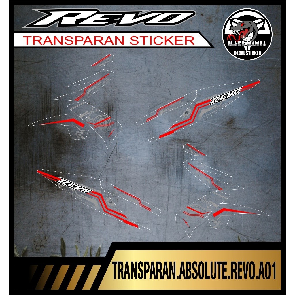 Jual STRIPING TRANSPARAN ABSOLUTE REVO VARIASI TRANSPARAN ABSOLUTE REVO ...