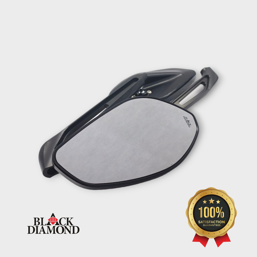 Jual Black Diamond - Kaca Spion Sepeda Motor Model Tapak Lebar BD-023 ...