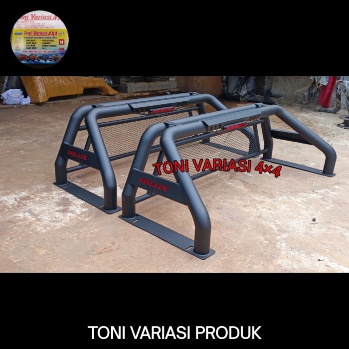 Jual Rollbar Roll Bar Double Cabin Hilux Model Discovery | Shopee Indonesia
