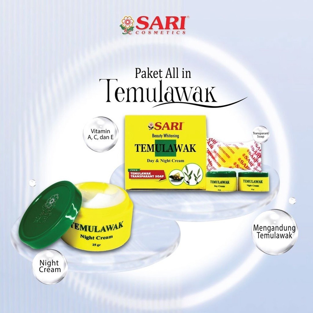 Jual HAVILLA Sari Cosmetics - Cream Temulawak for All Skin Type ...