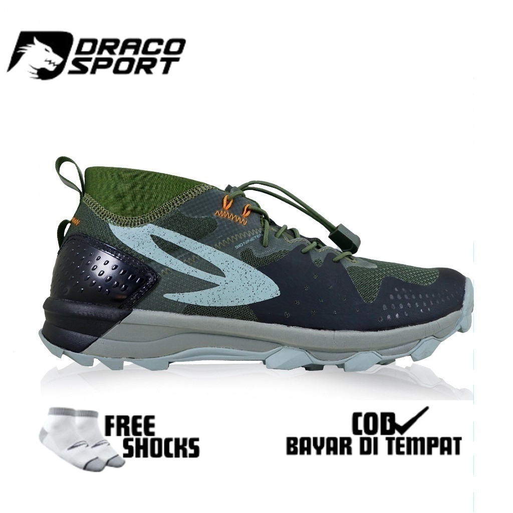 Jual Sepatu Trail Run 910 ORIGINAL YUZA MATTERHORN - OLIVE/BLACK/DARK ...