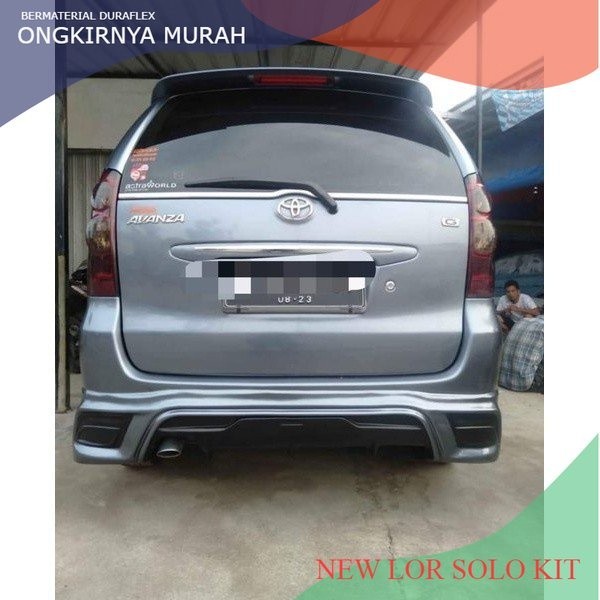 Jual bodykit avanza 2006-2011 adaptasi trd mix yari body kit avanza ...