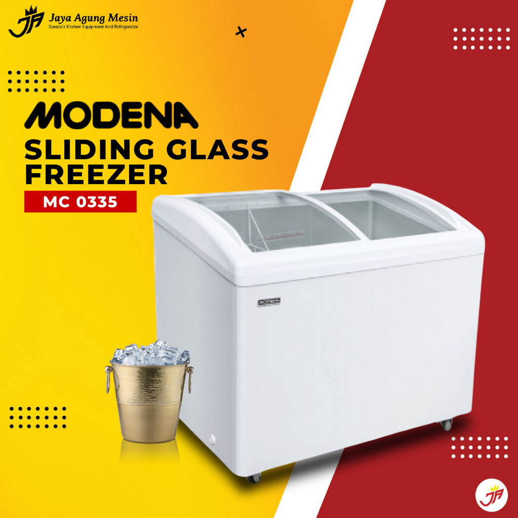 Jual SLIDING GLASS FREEZER MODENA MC 0335 /FREZEER SLIDING CURVE GLASS MODENA MC-0335/FREEZER ...