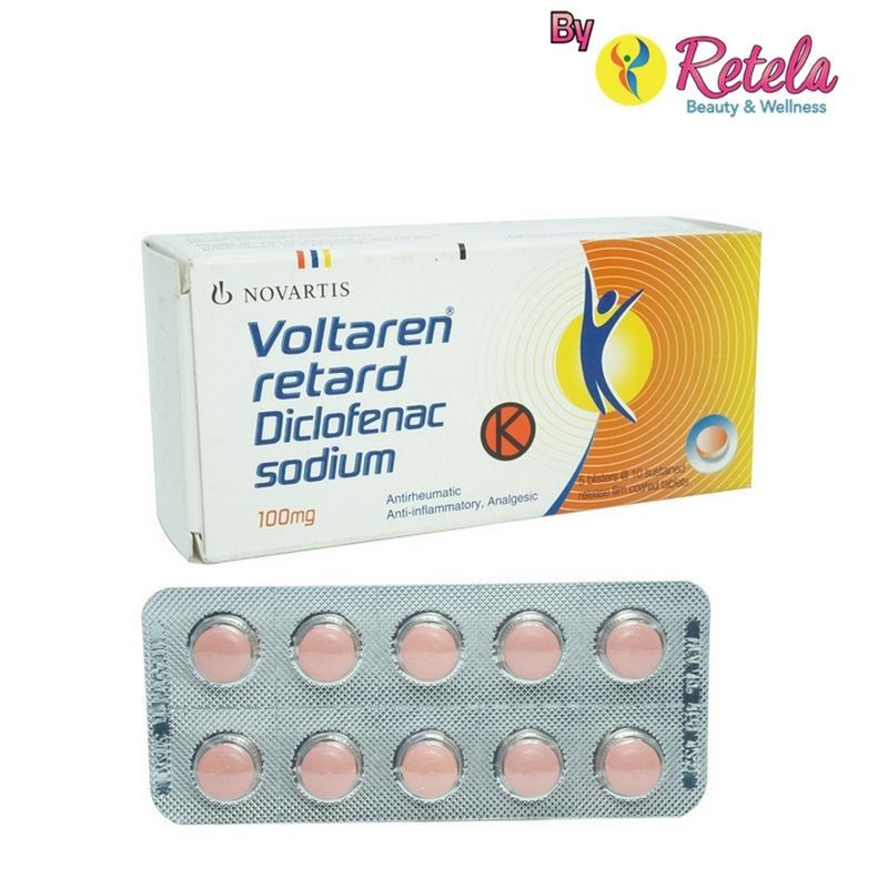 Jual VOLTAREN RETARD 100MG 1 STRIP 10 TABLET | Shopee Indonesia
