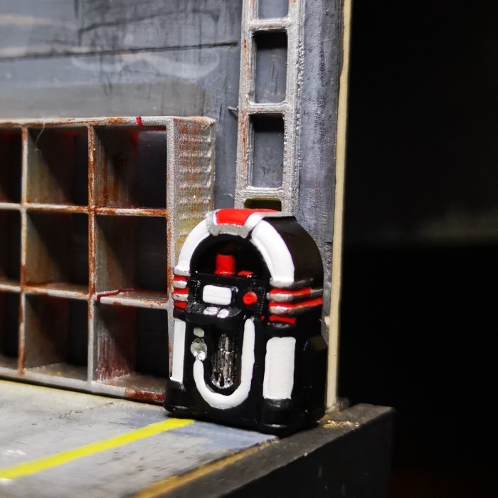 Jual Miniatur Jukebox Juke Box 1/64 Akesoris diorama Maket Diecast ...