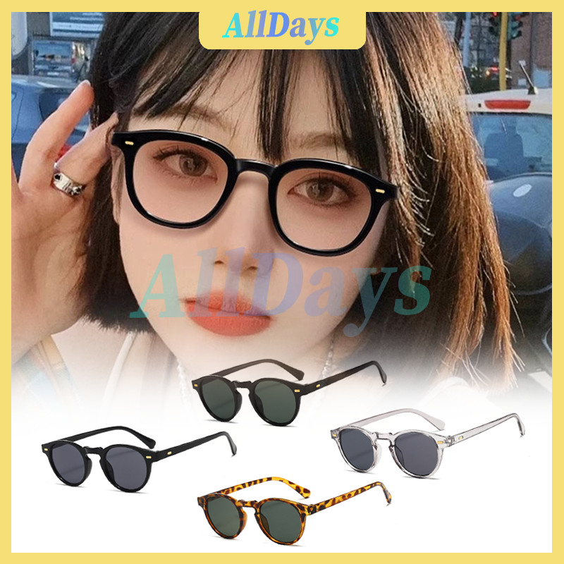 Jual Kacamata Hitam Wanita Retro Kacamata Hitam Cowo Cewe Unisex 4449